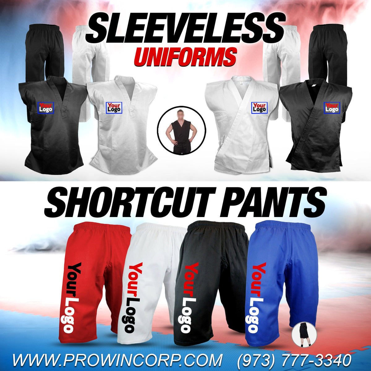 Shortcut Pants and Sleeveless Uniforms – Prowin Corp.
