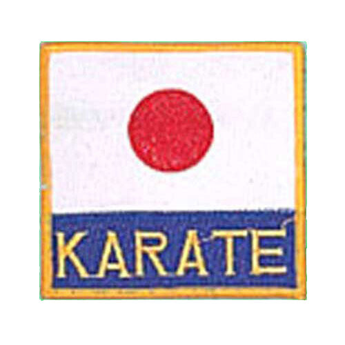 Patch, Flag, Japan w/ Karate 4" – Prowin Corp.